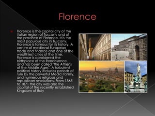 Presentation of italy | PPTX