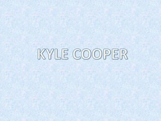 Presentation of kyle cooper | PPTX | Soundtracks, TV and Showtunes | Music