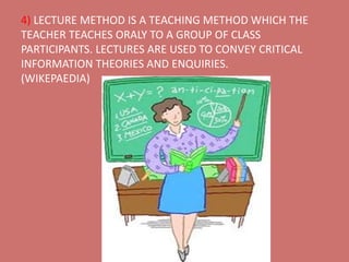 Presentation of lecture method of teaching | PPT
