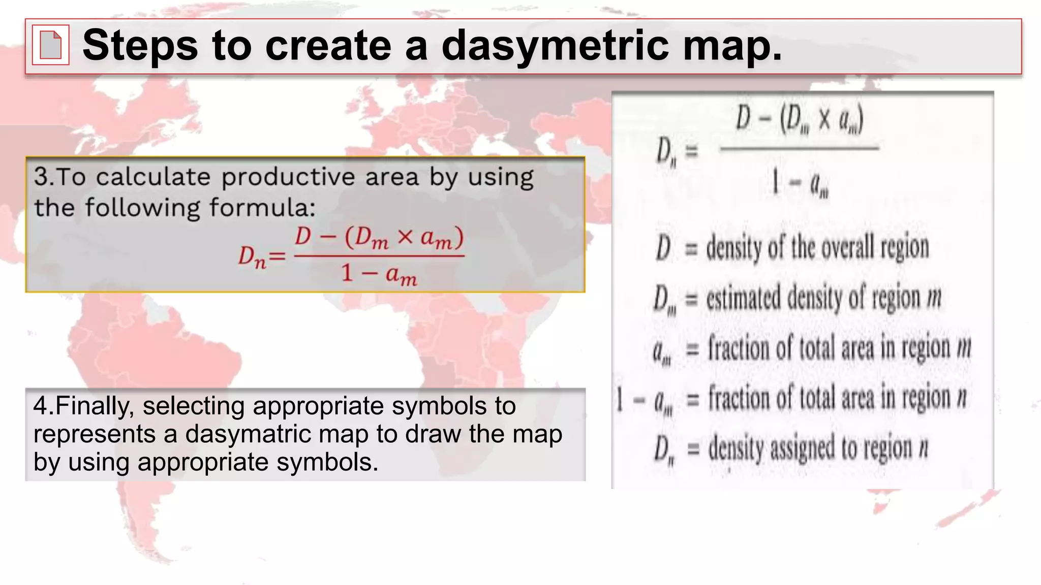 mapping special variations choropleth and decimetric map.pptx