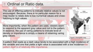 mapping special variations choropleth and decimetric map.pptx