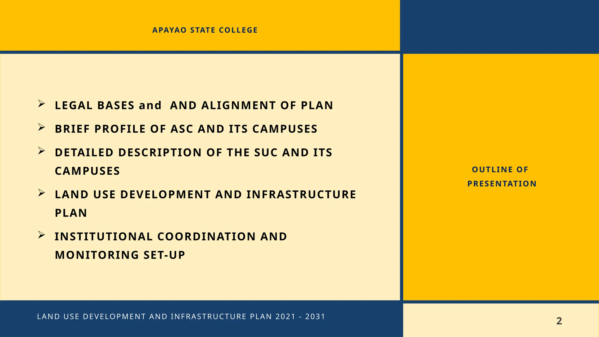 LAND USE DEVELOPMENT AND INFRASTRUCTURE PLAN | PPTX