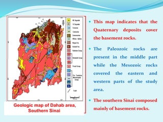 Geophysical studies on Dahab area, South Sinai. Egypt | PPT