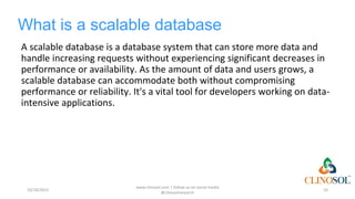 Machine Learning for Rapid and Scalable Database Creation | PPT