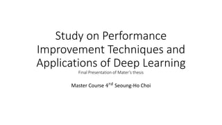 Presentation of master thesis | PDF