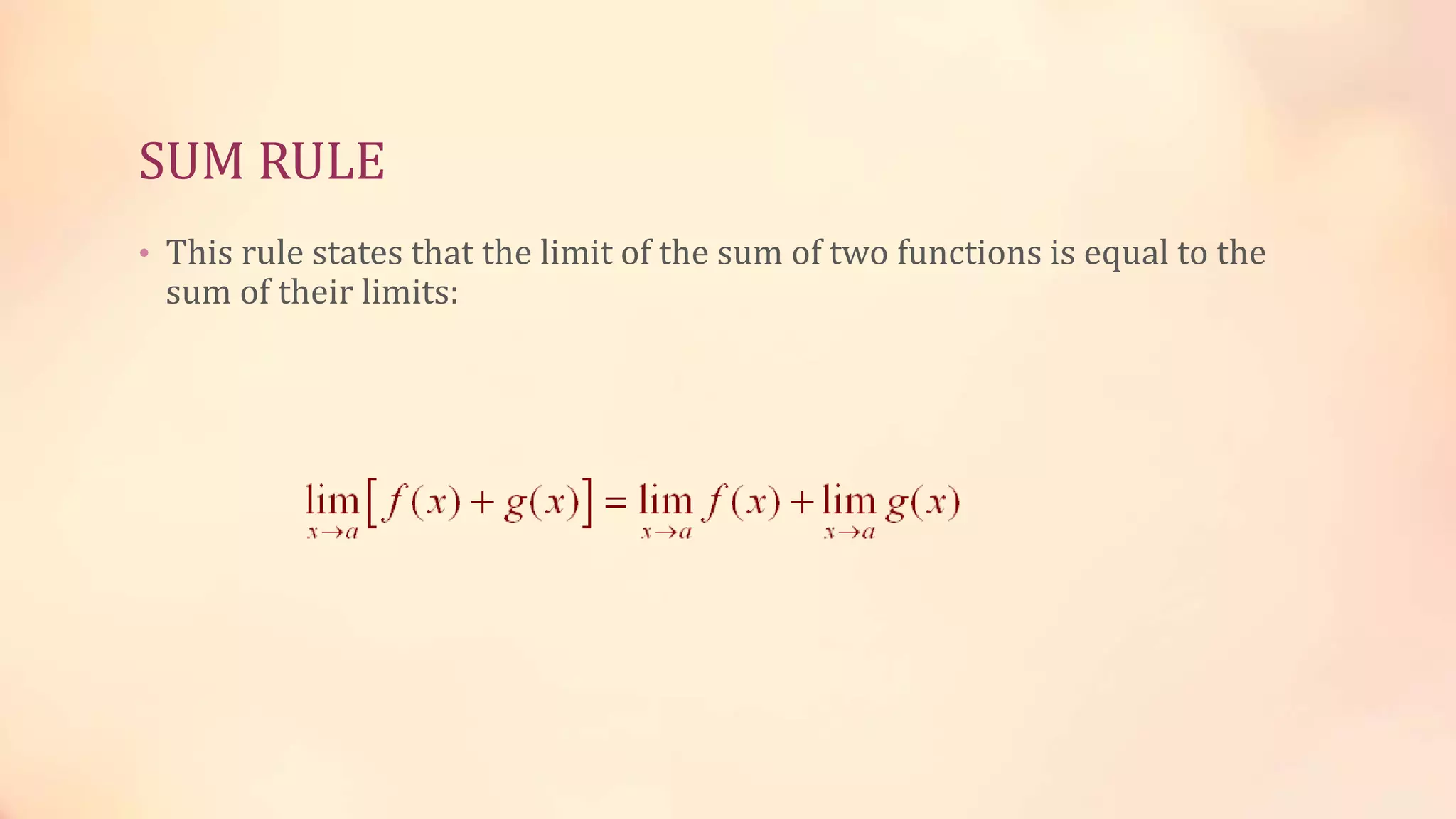 Limits in Maths presentation | PPTX