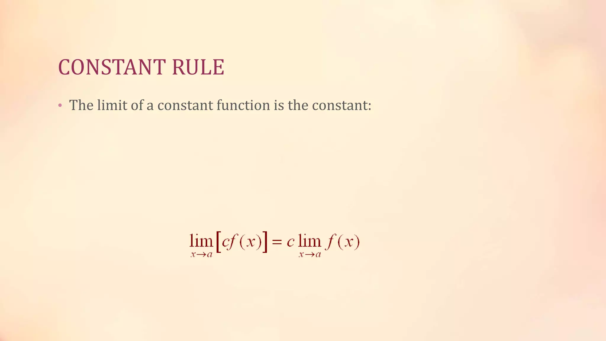 Limits in Maths presentation | PPTX