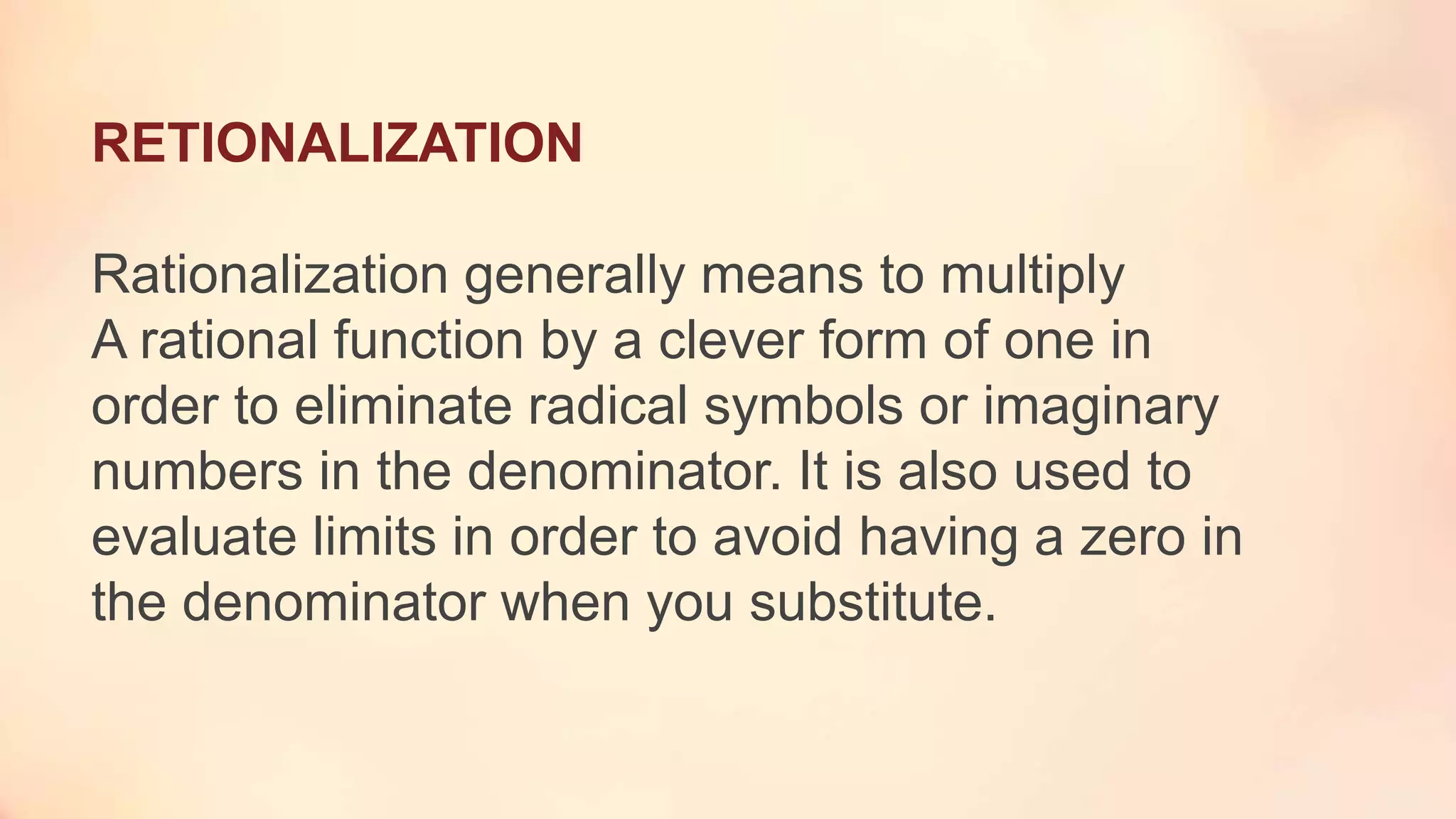 Limits in Maths presentation | PPTX