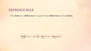 Limits in Maths presentation | PPTX