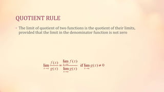 Limits in Maths presentation | PPTX