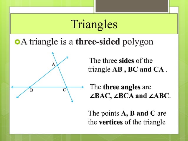 basic geometrical ideas | PPTX | Geography | Science