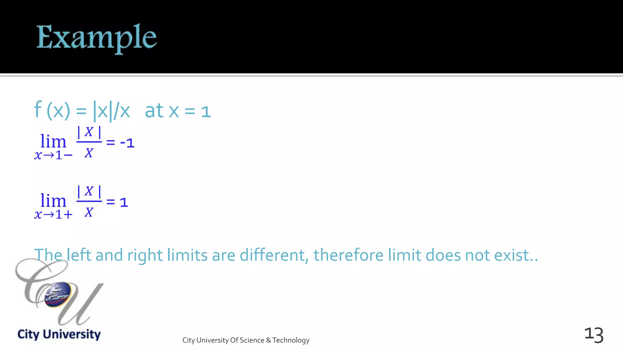 limits and continuity | PPTX