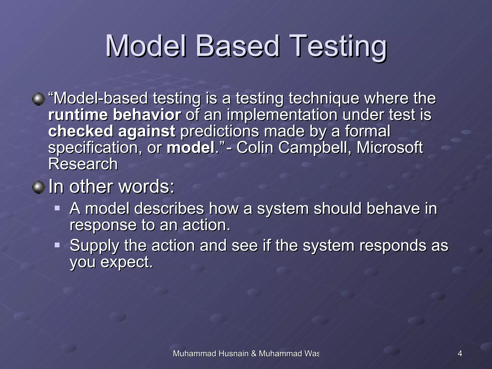 Presentation Of Mbt Tools | PPT