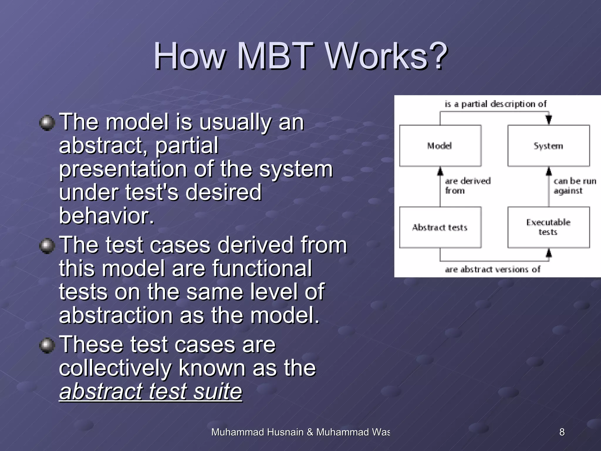 Presentation Of Mbt Tools | PPT