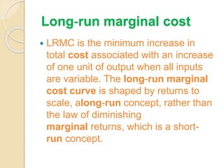 theory of cost | PPTX