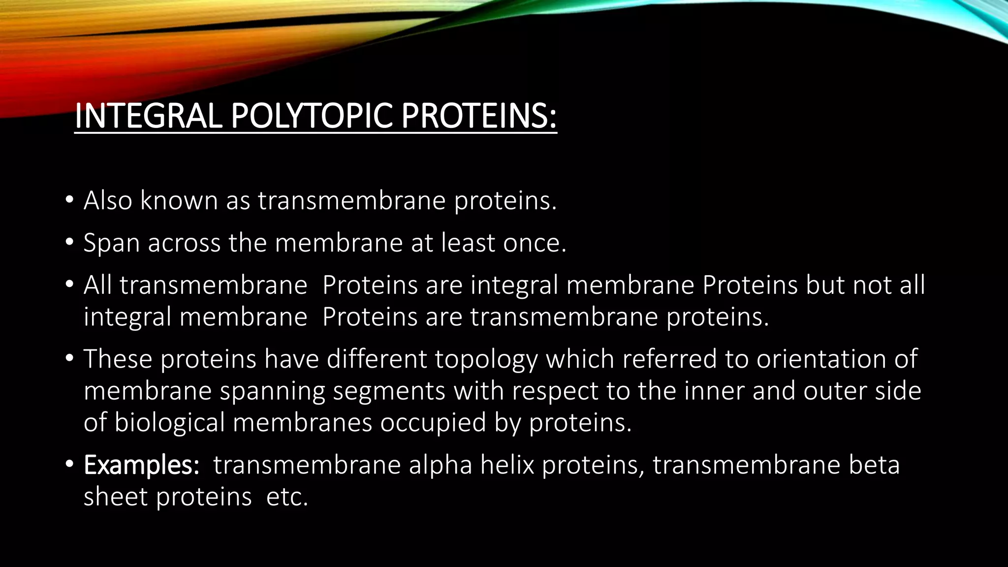 Membrane binding proteins | PPTX