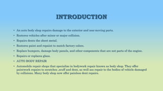 Presentation of minor damage | PPT