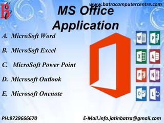 Presentation Of MS Office | PPTX