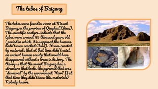 Presentation of mysteries of the past | PPT