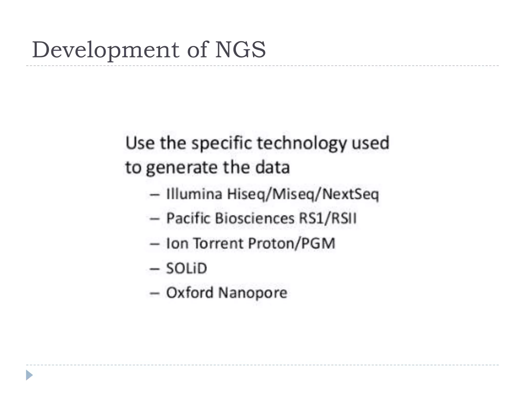 Presentation of NGS ppt | PPT