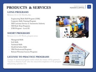 Presentation of NIIT Bahrain - 27-08-2018 | PPT