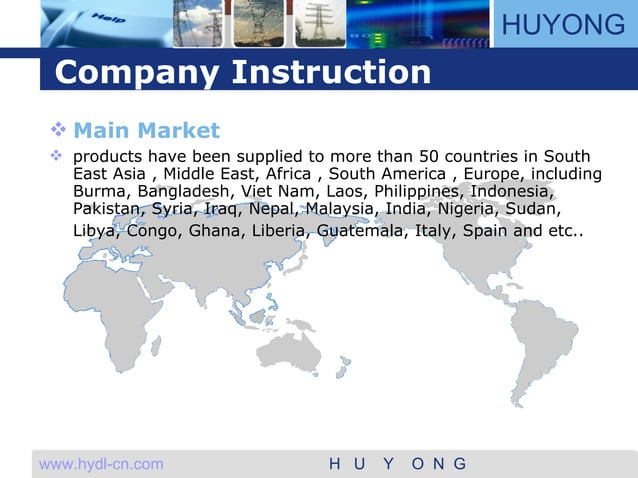 Presentation of Ningbo Huyong | PPS