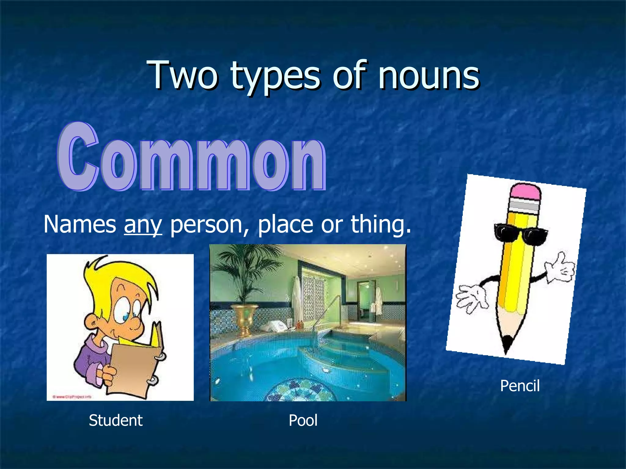 Presentation of nouns | PPT