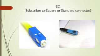 Presentation of optical fiber connector | PPTX