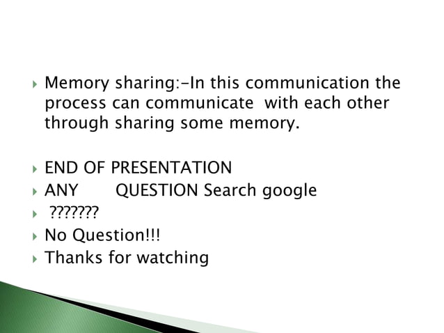 Interprocessn Communication In Os Pptx Email Internet