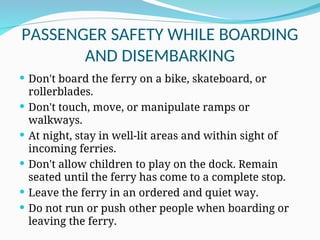 Passenger safety by Inland Waterway Transportation.ppt