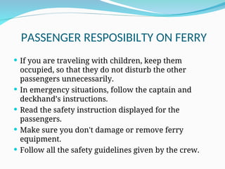 Passenger safety by Inland Waterway Transportation.ppt