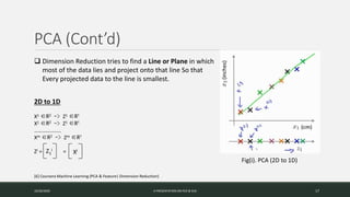 PCA and SVD in brief | PPTX