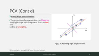 PCA and SVD in brief | PPTX