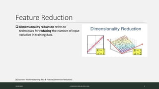 PCA and SVD in brief | PPTX