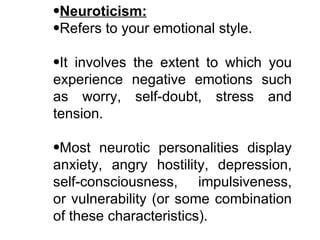 Presentation of personality | PPT