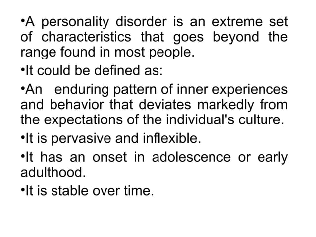 Presentation of personality | PPT