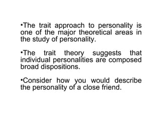 Presentation of personality | PPT