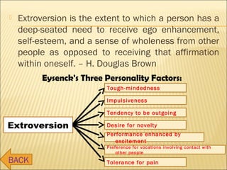 personality factors | PPT