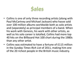 Presentation of phil collins | PPTX