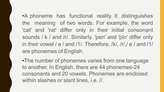 presentation of phone phoneme and allophones copy.ppt