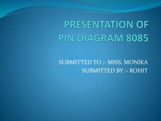 Presentation of pin diagram | PPT