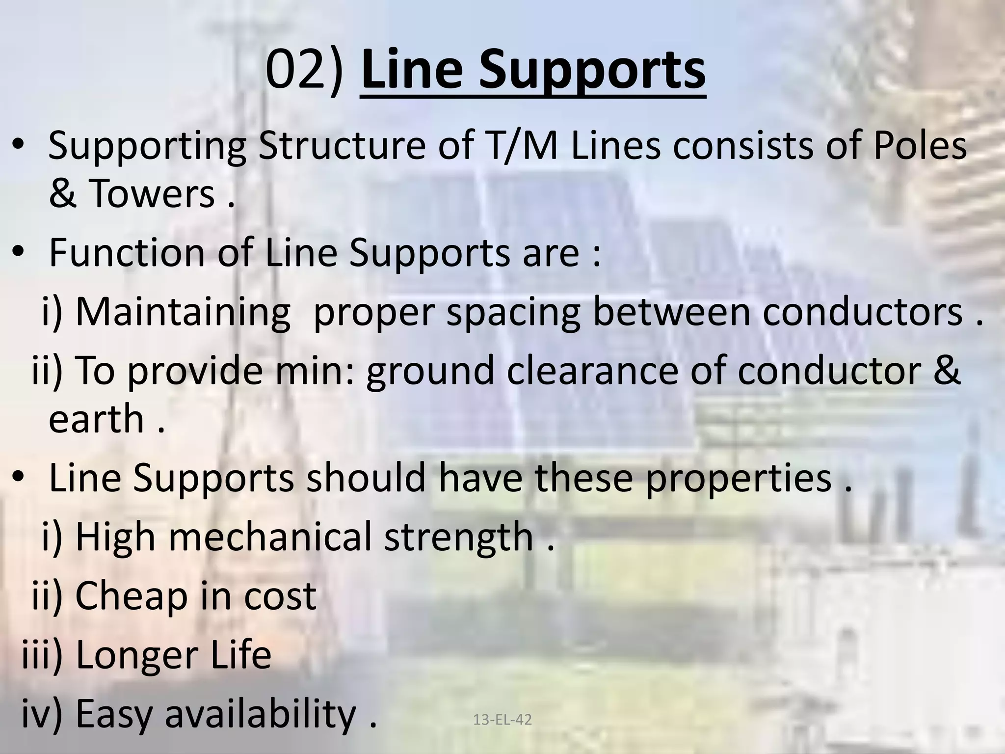 Transmission lines of Electrical powe | PPTX