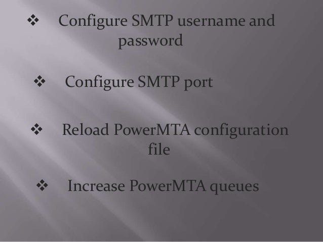 Powermta documentation - safasmore