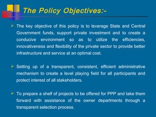 Presentation of ppp policy | PPT