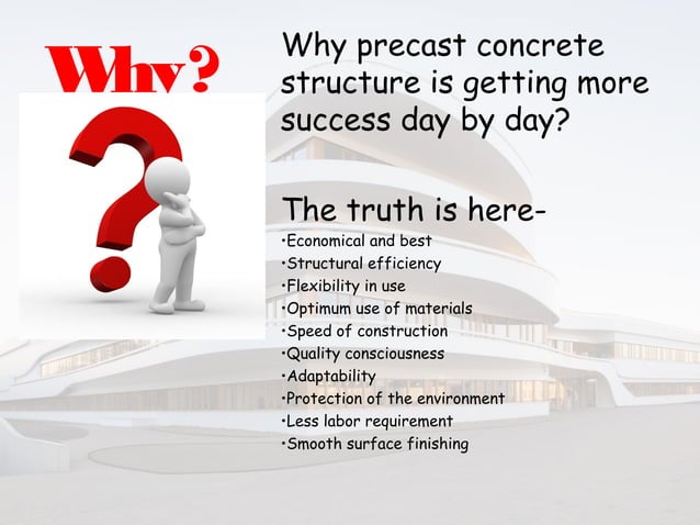 Presentation of precast concrete | PPT | Civil Engineering Industry ...