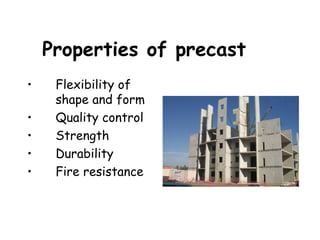 Presentation of precast concrete | PPT