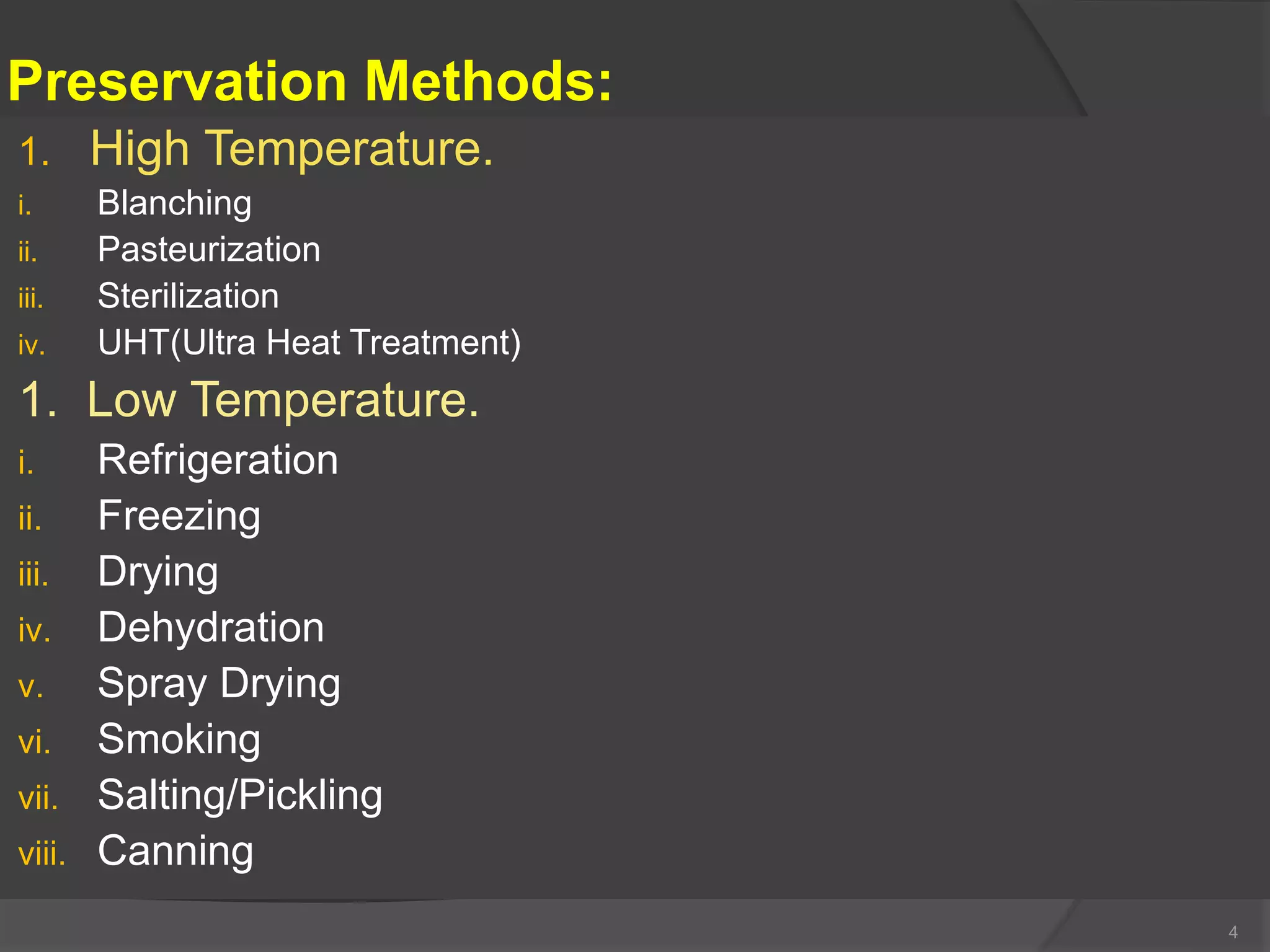 preservation METHODS | PPTX