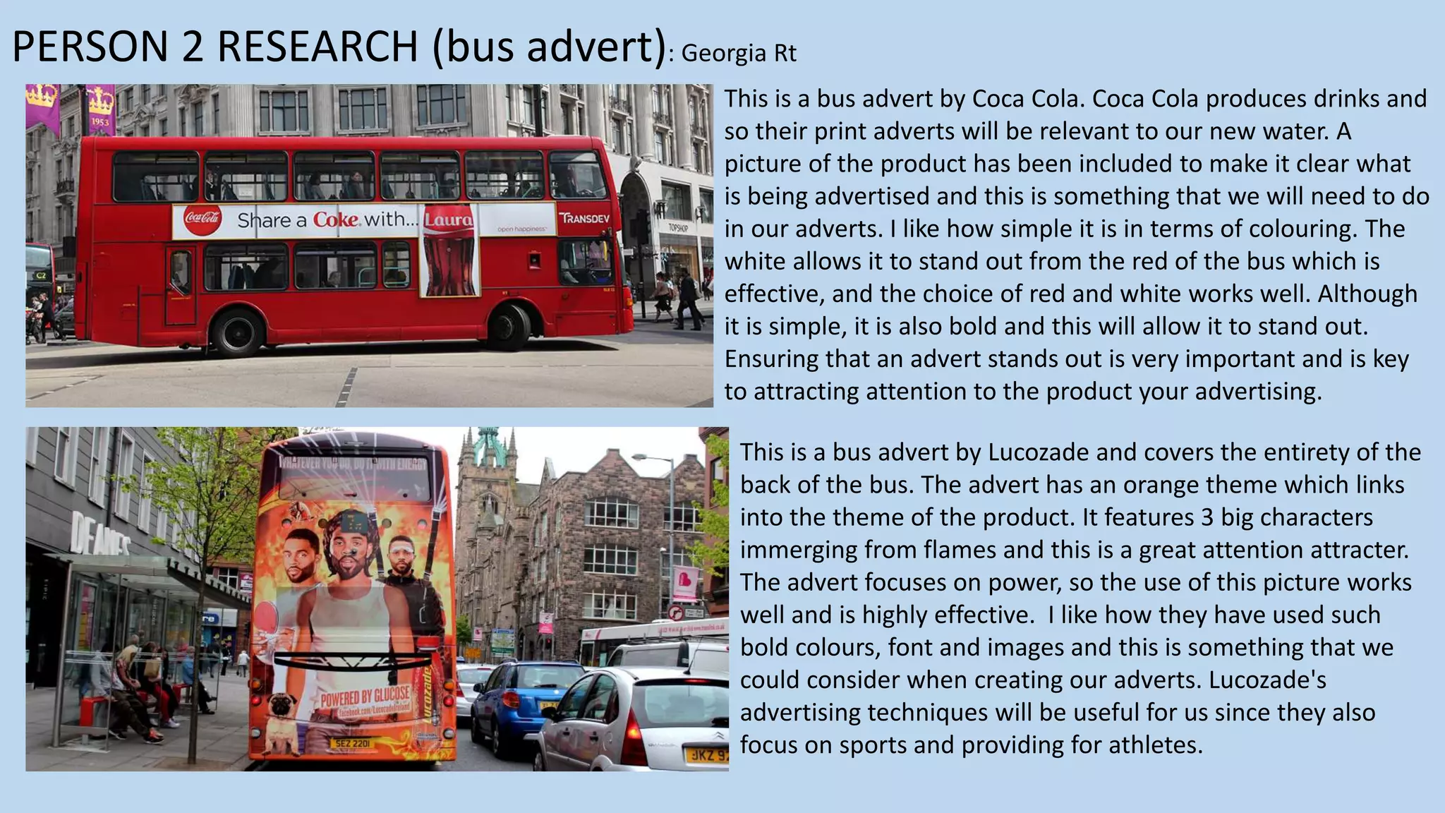 Presentation of print adverts | PPT