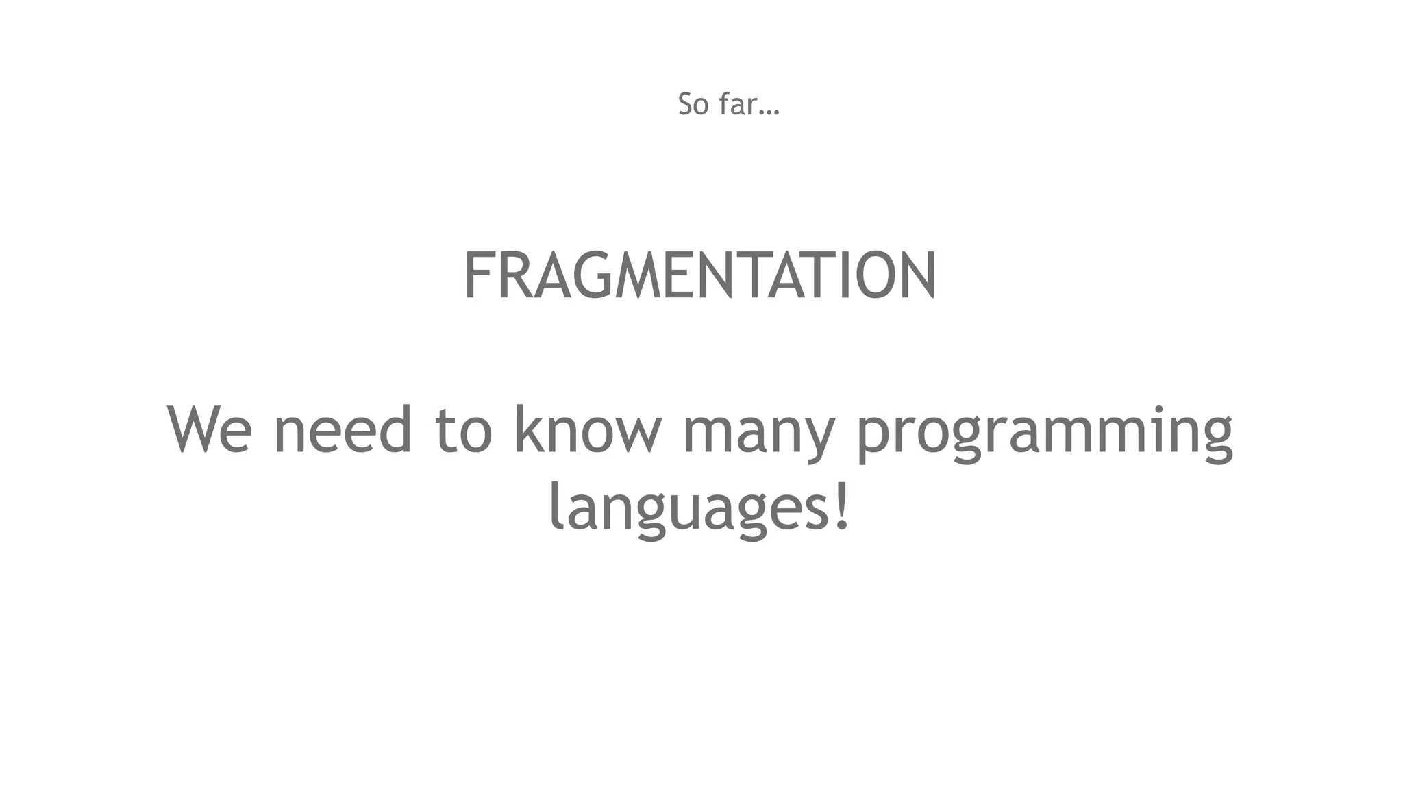 Presentation Of Programming Languages For Beginners Ppt