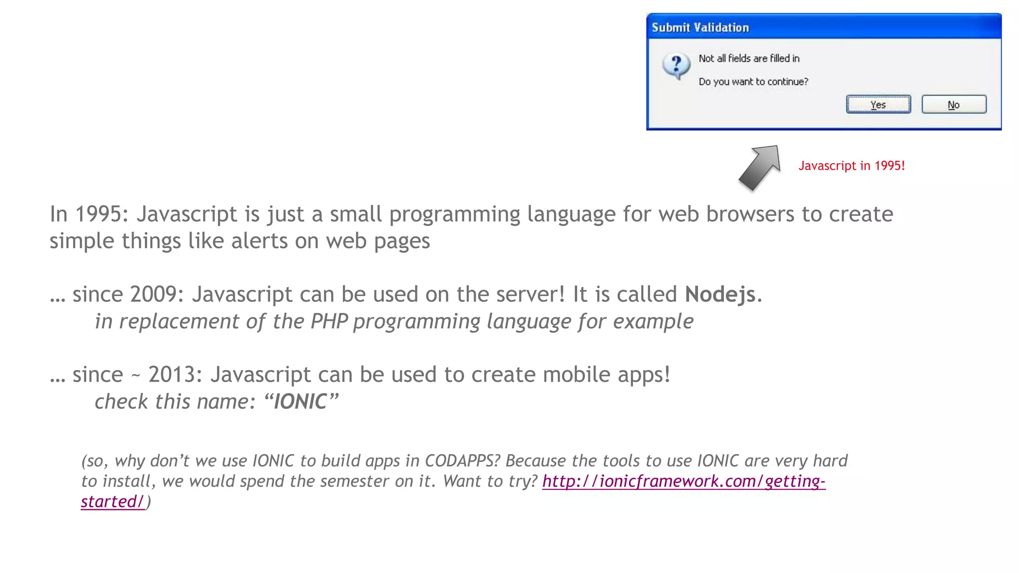 Presentation of programming languages for beginners | PPT